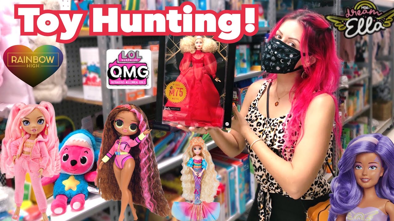 TOY HUNTING! Rainbow High, Barbie, Little Bebops - YouTube