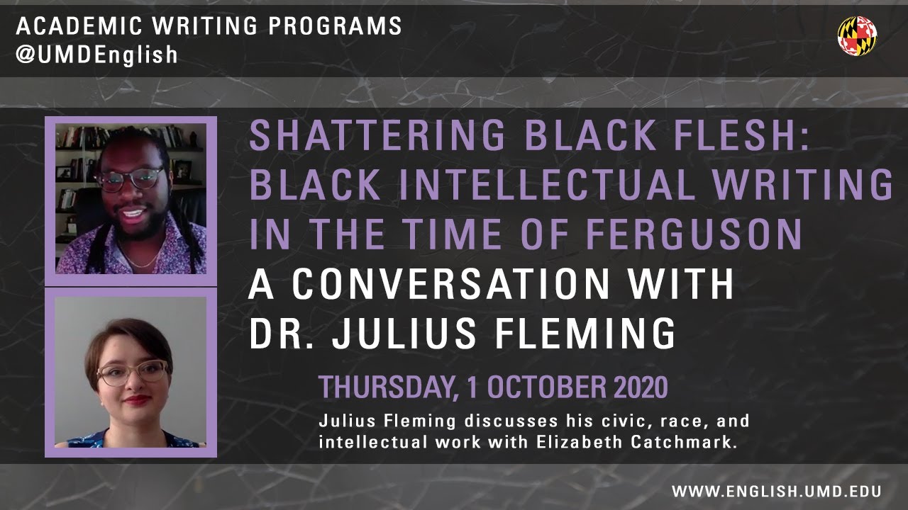 Shattering Black Flesh: Julius Fleming in Conversation - YouTube
