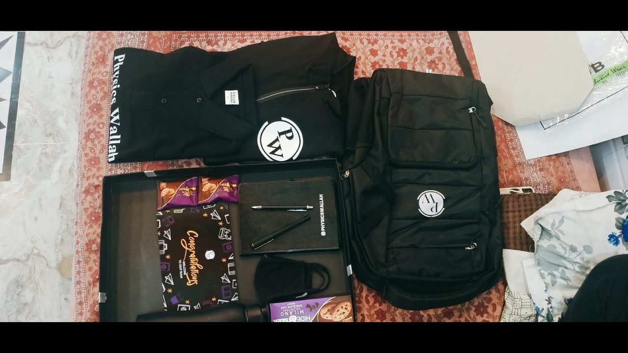 Wow Physics Wallah Welcome Kit Unboxing | Received Welcome Kit from PW ...