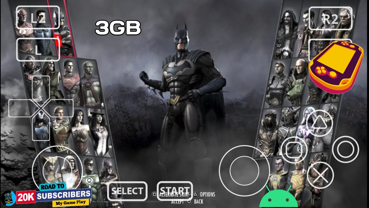 Injustice: Gods Among Us PS Vita Game For PS Vita 3K Emulator On ...