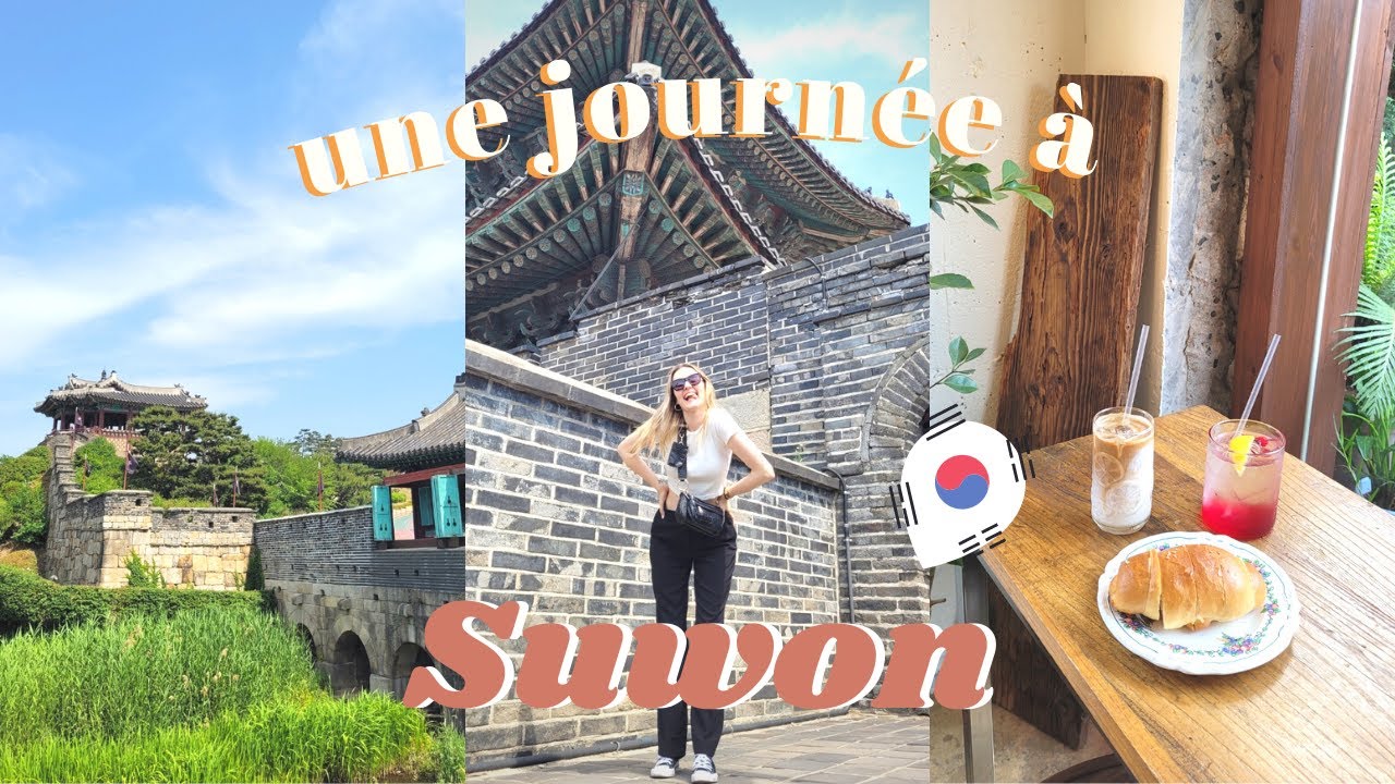 UNE JOURNEE A SUWON, restaurant, cute café, forteresse, festival d ...
