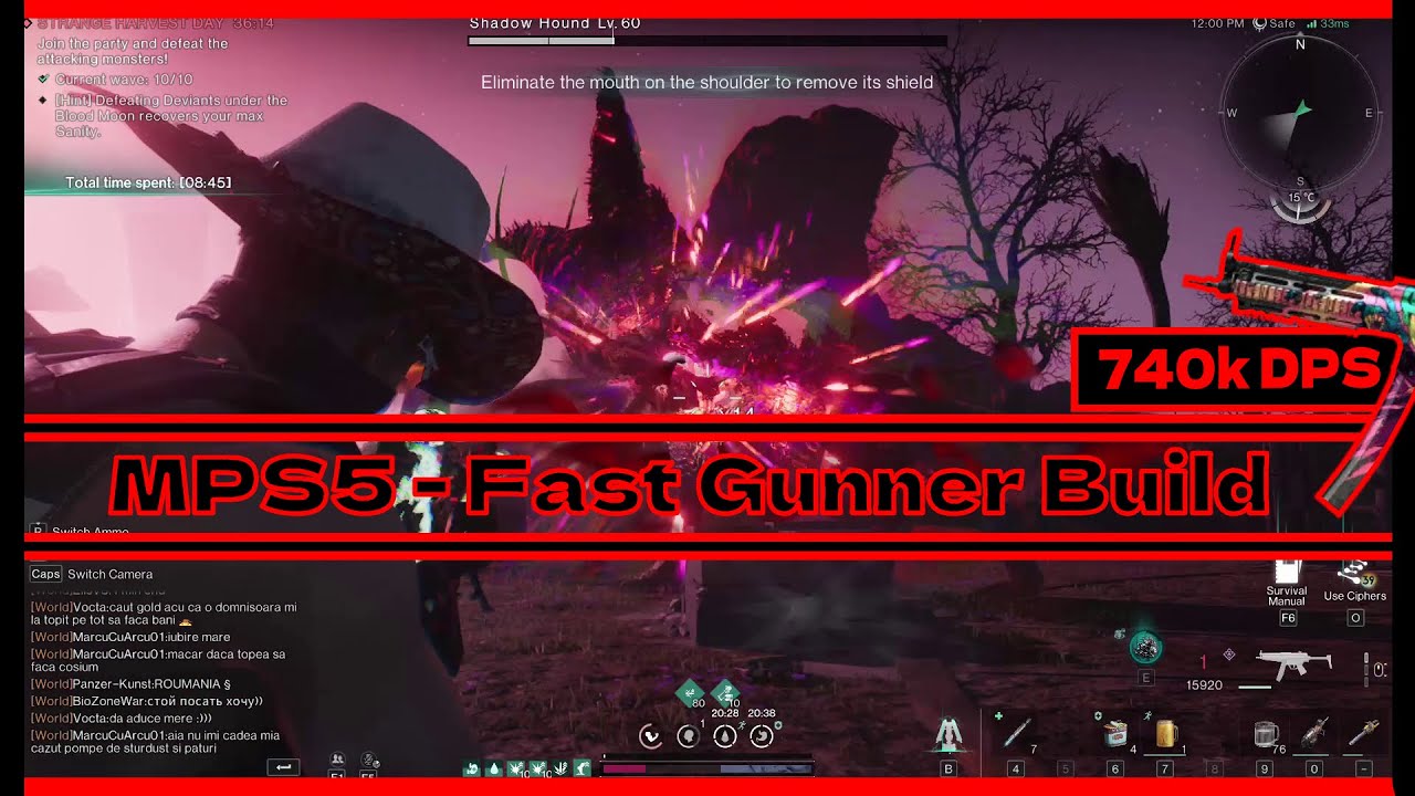 MPS5 Primal Rage SMG | Fast Gunner Build | Strong boss (build) Once ...