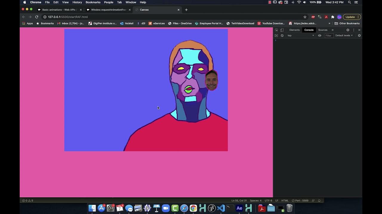 Using RequestAnimationFrame and Classes in JavaScript - YouTube