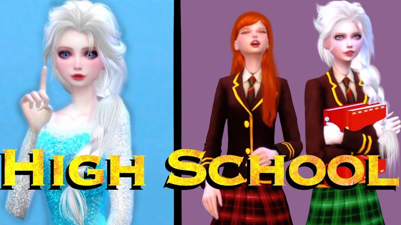 Princess HIGN School Episode 2 #frozen - YouTube