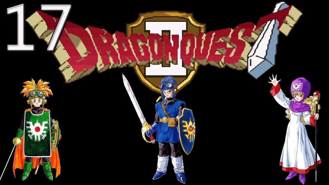 17. Let's Play Dragon Quest 2 (Snes) - All the way to Hargon's Castle ...
