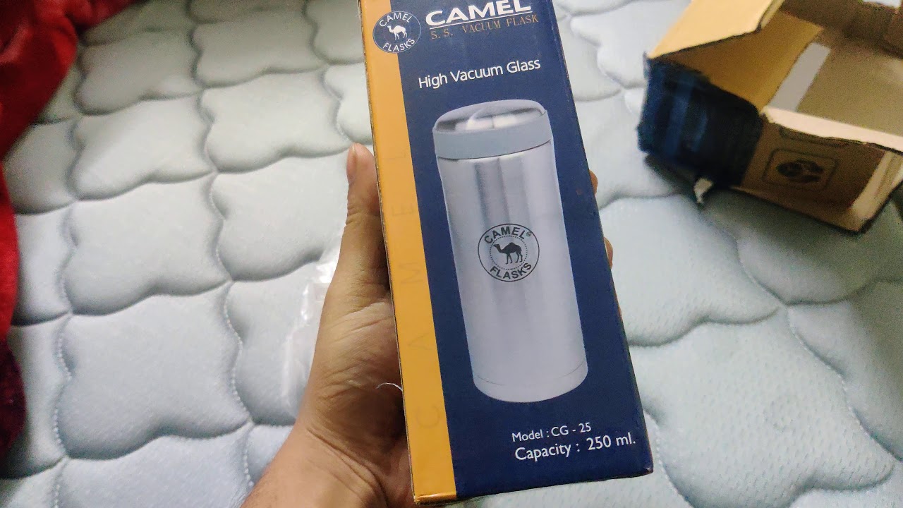 mini camel flask 250ml unboxing | flask for office | tea flask - YouTube