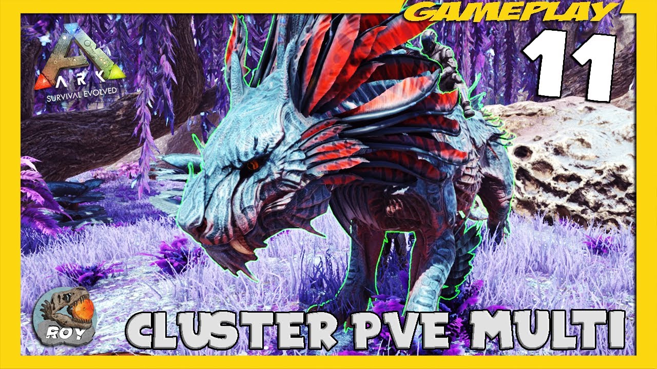 Capture PARFAITE d'un SHADOWMAN ! Cluster INX PVE ARK INX PVE #11 ...