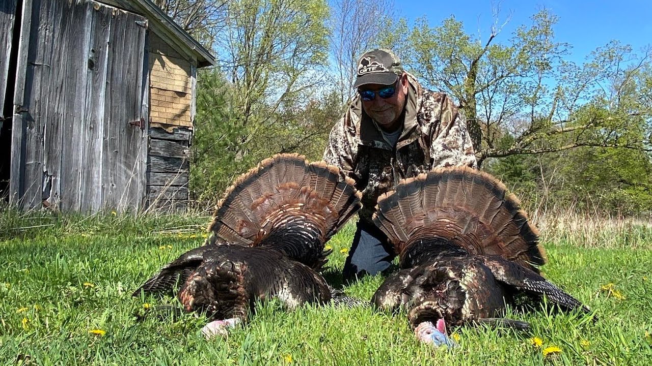 Wisconsin Turkey Hunting | First Time Turkey Hunter Kills Two Gobblers ...