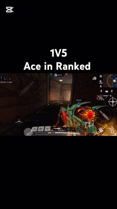 1V5 Ace in ranked! #codm #codmobile #cod - YouTube