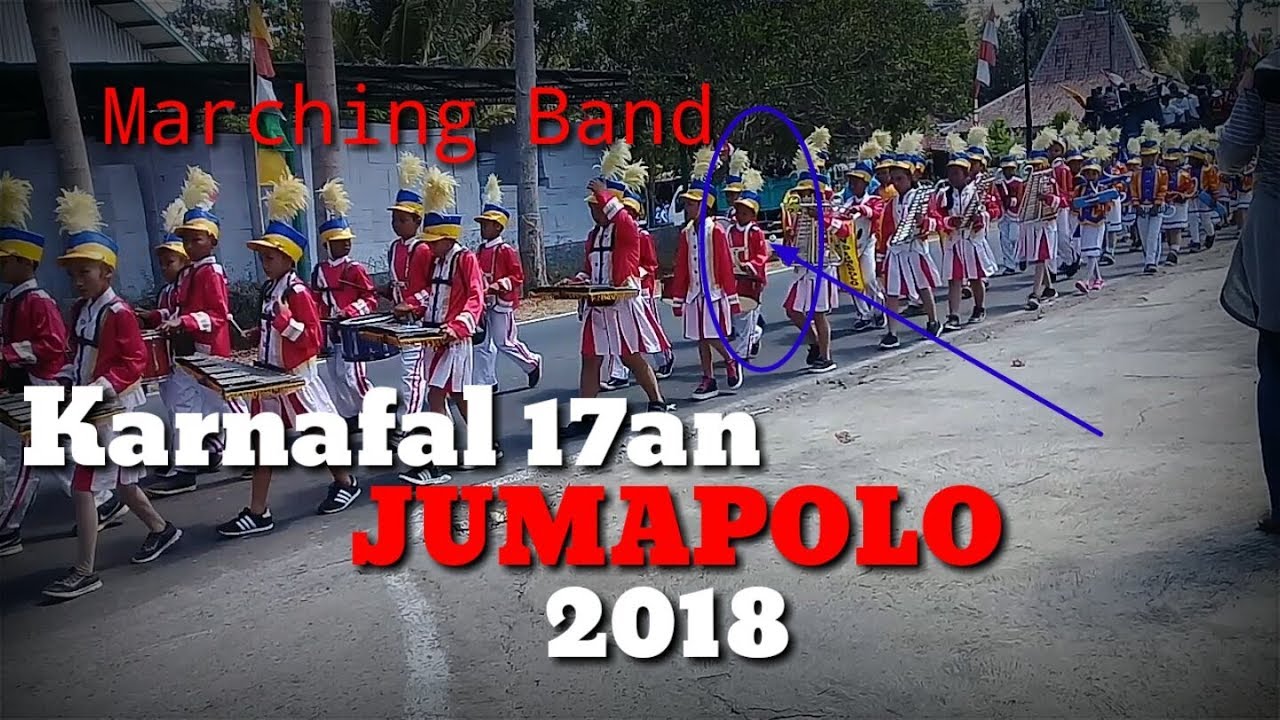 Jumapolo _ 18 08 2018 _ Marching band siswa SD kalahkan punya SMA ...