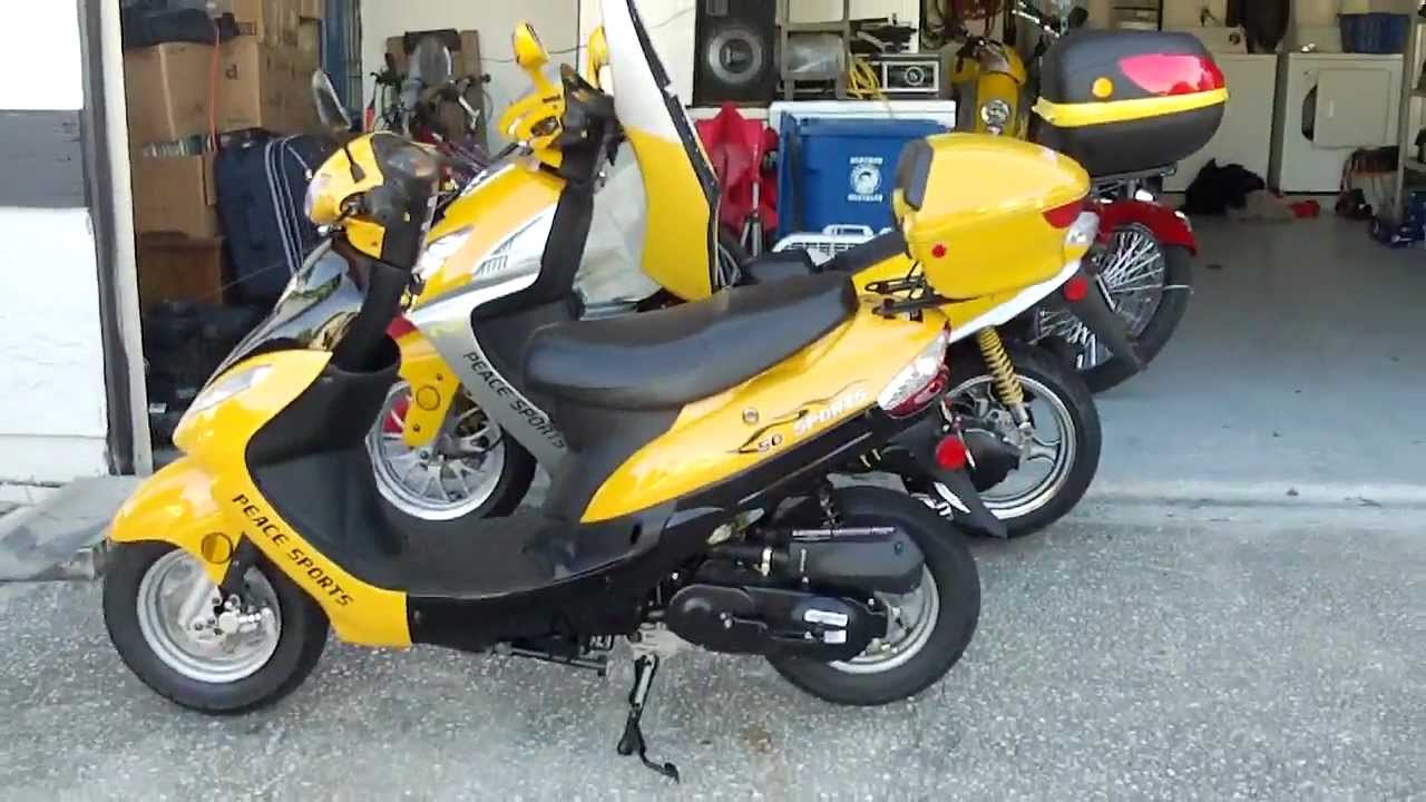 Chinese Scooters...Air Cleaner Change and Care - YouTube