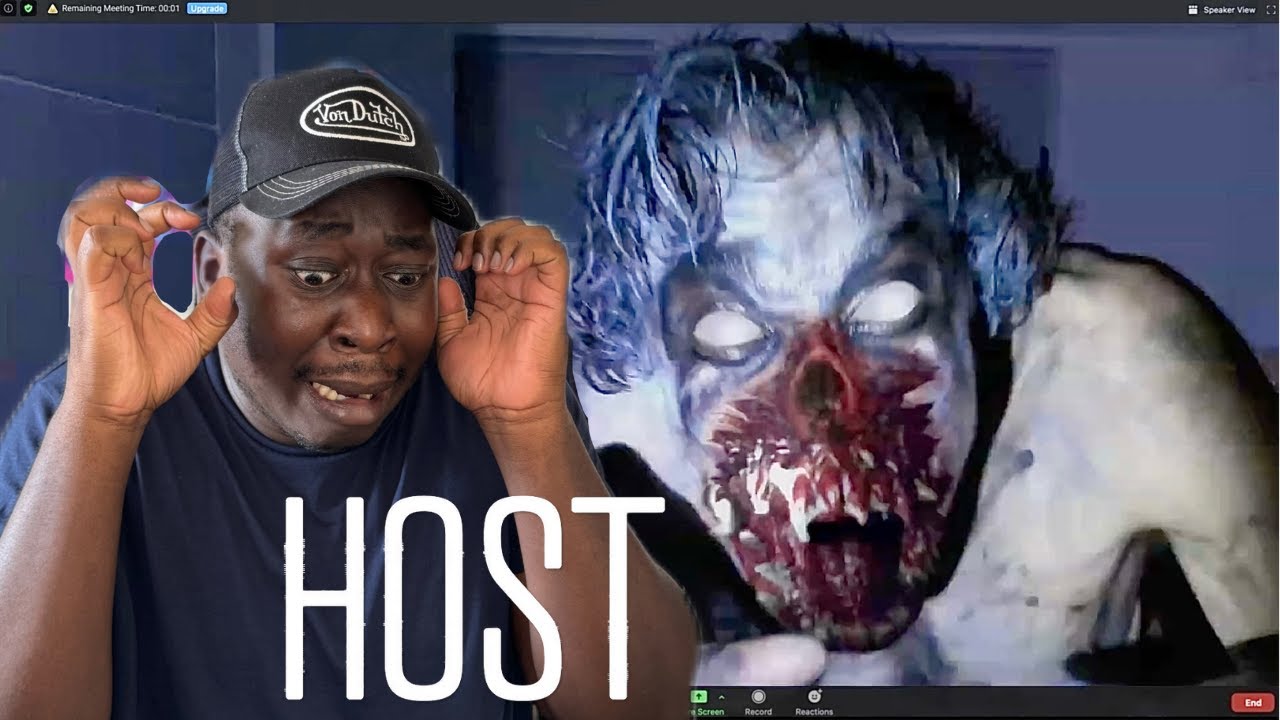 HOST (2020) IS TERRIFYING! FIRST TIME WATCHING | MOVIE REACTION - YouTube