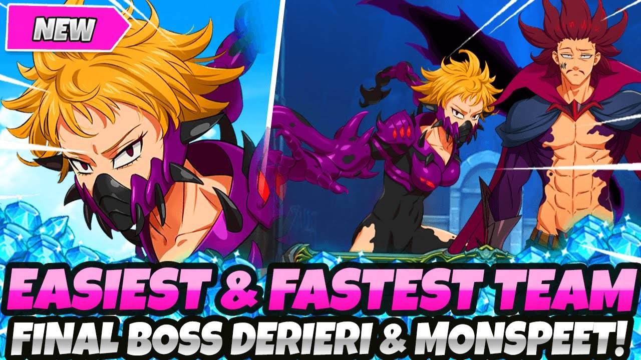 *QUICK & EASY!!* How To Beat Final Boss DERIERI & MONSPEET + Fastest ...