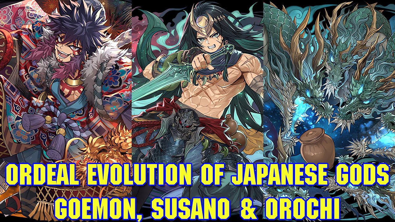 [PAD] Ordeal Evolution - Japanese Gods (Goemon, Susano, Orochi) - YouTube