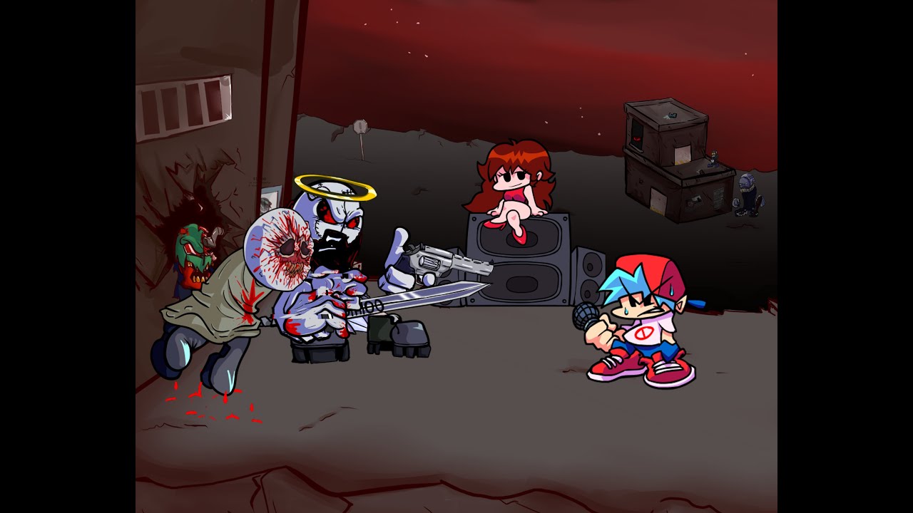 Funkin Madness Demo (FNF VS JEBUS/SCRAPFACE) - YouTube