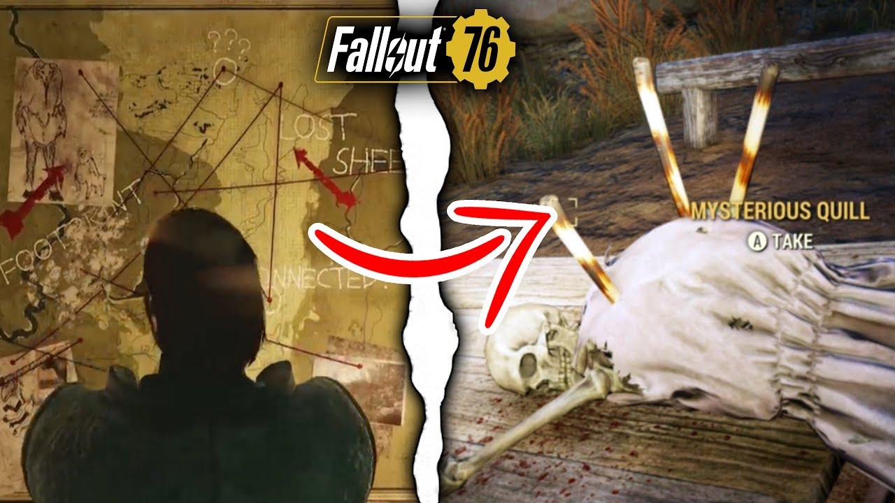 Fallout 76 Just Got Secret Quests Involving the Real Sheepsquatch - YouTube