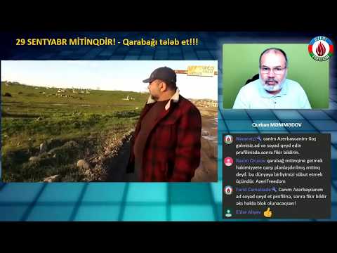 Niyə 29 Sentyabr  MİTİNQİ olmalıdır?!