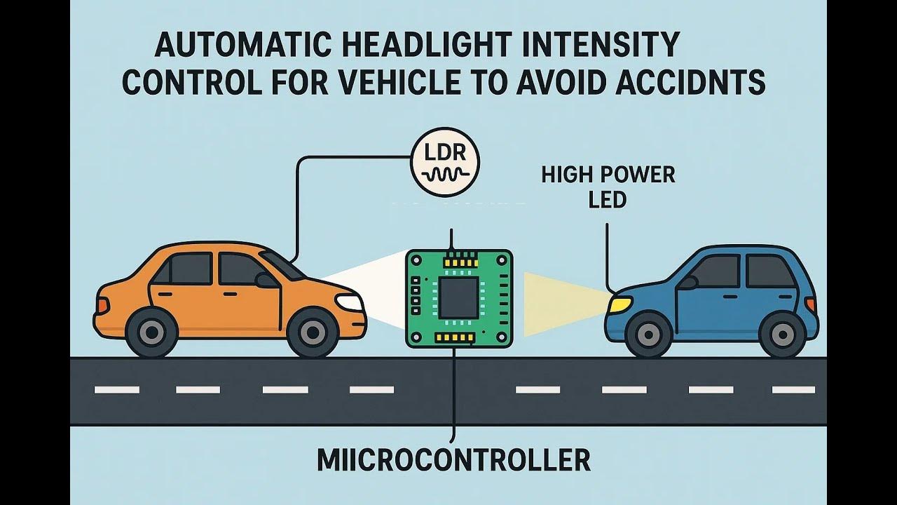 Automatic Headlight Intensity control for vehicle to avoid accidents ...