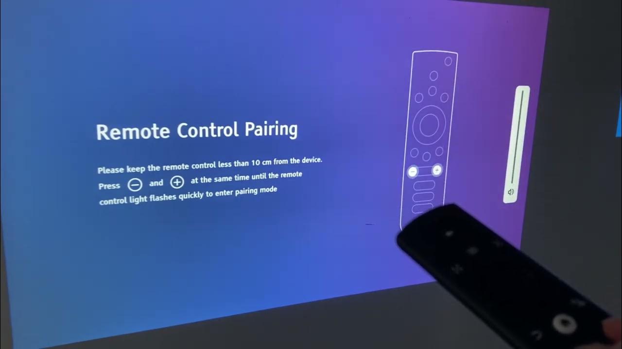 X30 remote control Bluetooth pairing tutorial - YouTube