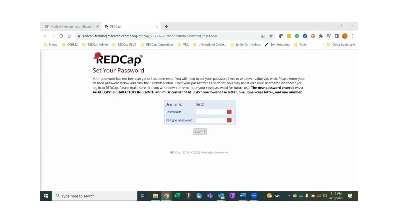 REDCap Training Access Request - YouTube