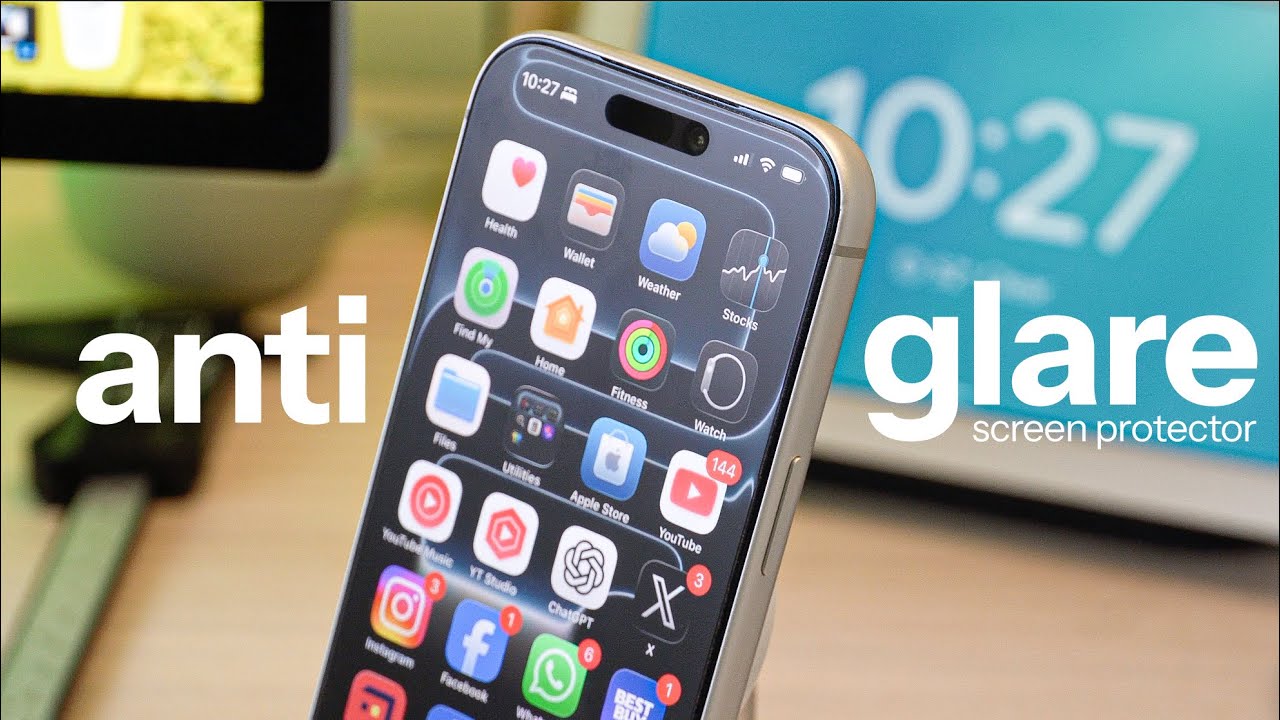 I Tried a Matte Screen Protector For 1 Week... - YouTube