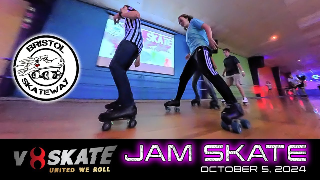 Jam Skaters' Close Call With An Errant Skate Mate | VXSKate - YouTube