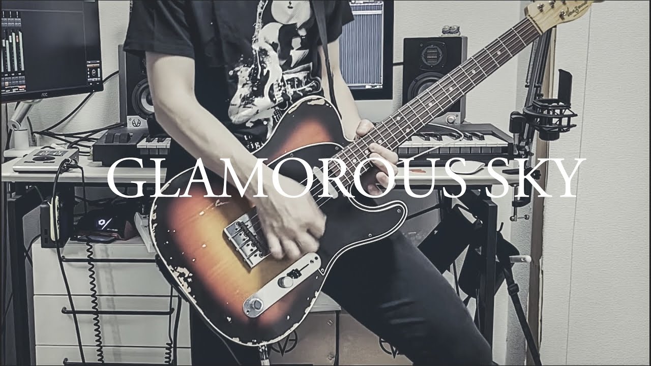 NANA starring MIKA NAKASHIMA - GLAMOROUS SKY Guitar Cover - YouTube