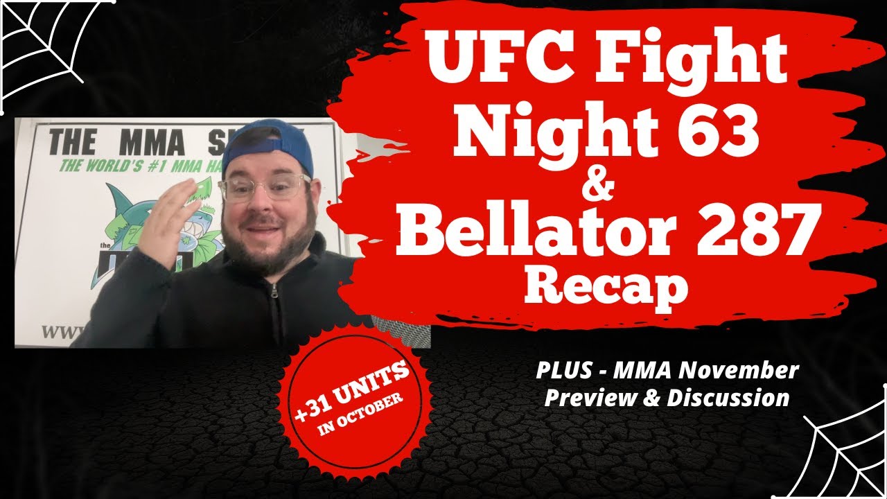 The MMA Shark - UFC Fight Night 63, Bellator 287 & October recap - Plus ...