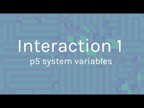 System Variables ~ Interaction 1 Part 1 ~ MMP 210 - YouTube