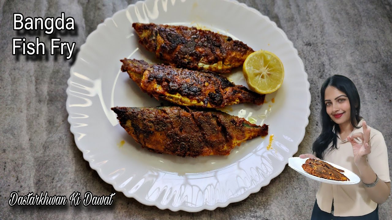Bangda Fish Fry | Mackerel Fish Fry - YouTube