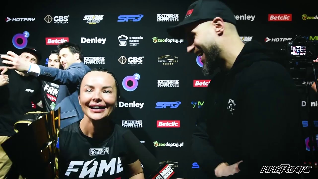 FAME MMA 9: KAMILA "KAMISZKA" WYBRAŃCZYK WYGRYWA Z ZUSJE! KOLEJNA WALKA ...