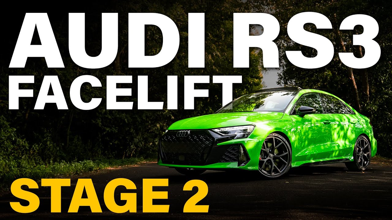 AUDI RS3 8Y FACELIFT I STAGE 2 I RSR PERFORMANCE - YouTube