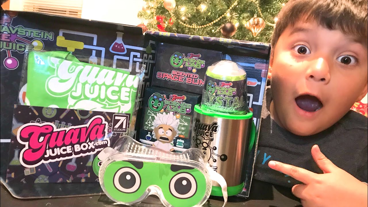Guava Juice science experiment unboxing - YouTube
