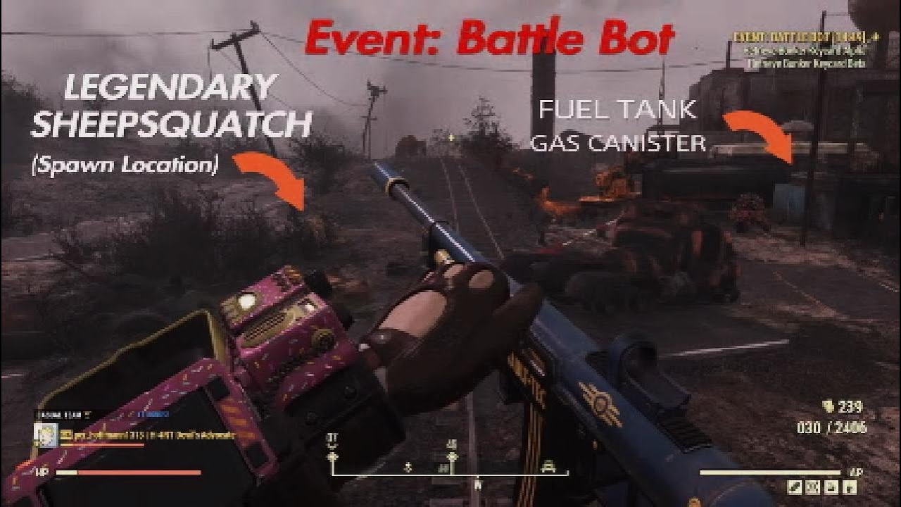 Event: Battle Bot (3 in 1) ☣️ Fallout 76 - YouTube