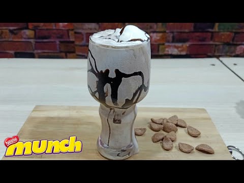 Crunchy Munchy Choco Shake || Thick Shake || The mocktail house - YouTube