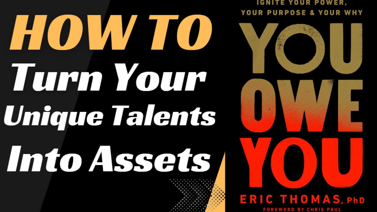 You Owe You by Eric Thomas | Book Summary - YouTube