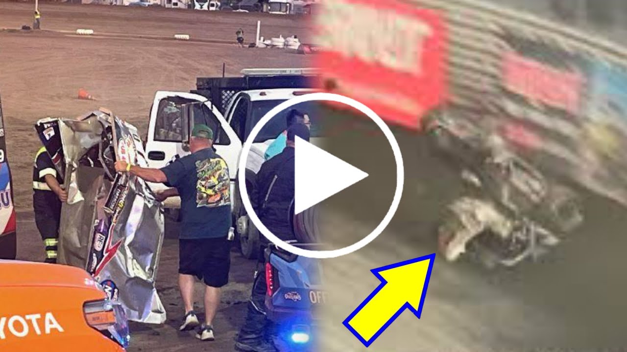 Kalib Henry Crash | Kalib Henry Airlifted After Sprint Car Accident at ...