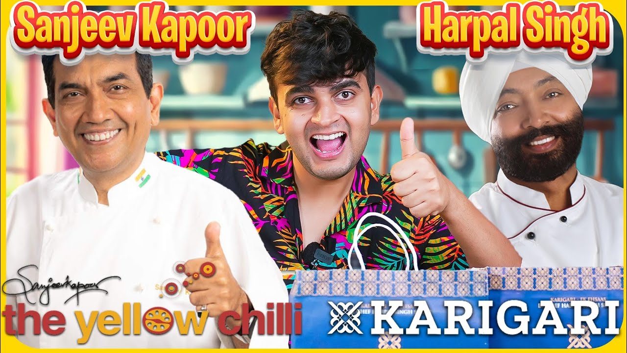 Rs1500 at Chef Sanjeev Kapoor vs Rs1500 at Chef Namak Shamak Restaurant ...