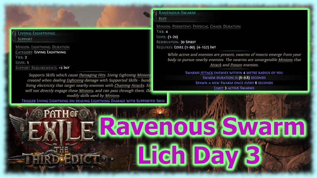 We might have saved it... | Rav Swarm Lich, now with Living Lightning ...