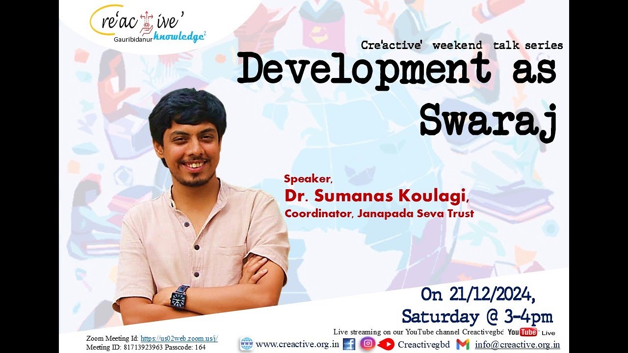 Development as Swaraj - YouTube