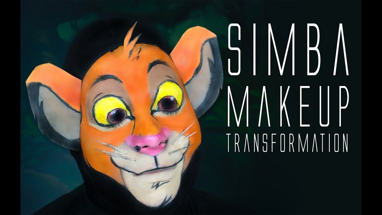 Lion King Simba makeup transformation/maquillaje transformacion en ...