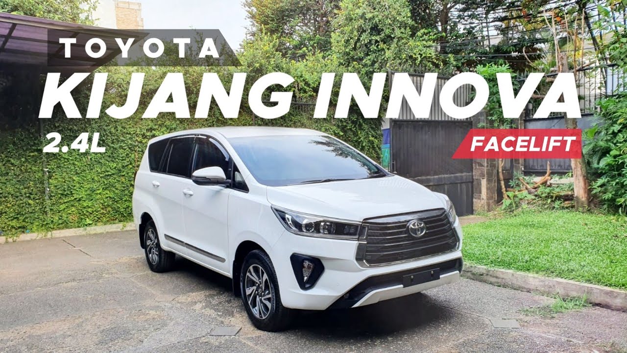 Toyota Kijang Innova 2.4L V Diesel Facelift 2022 - YouTube