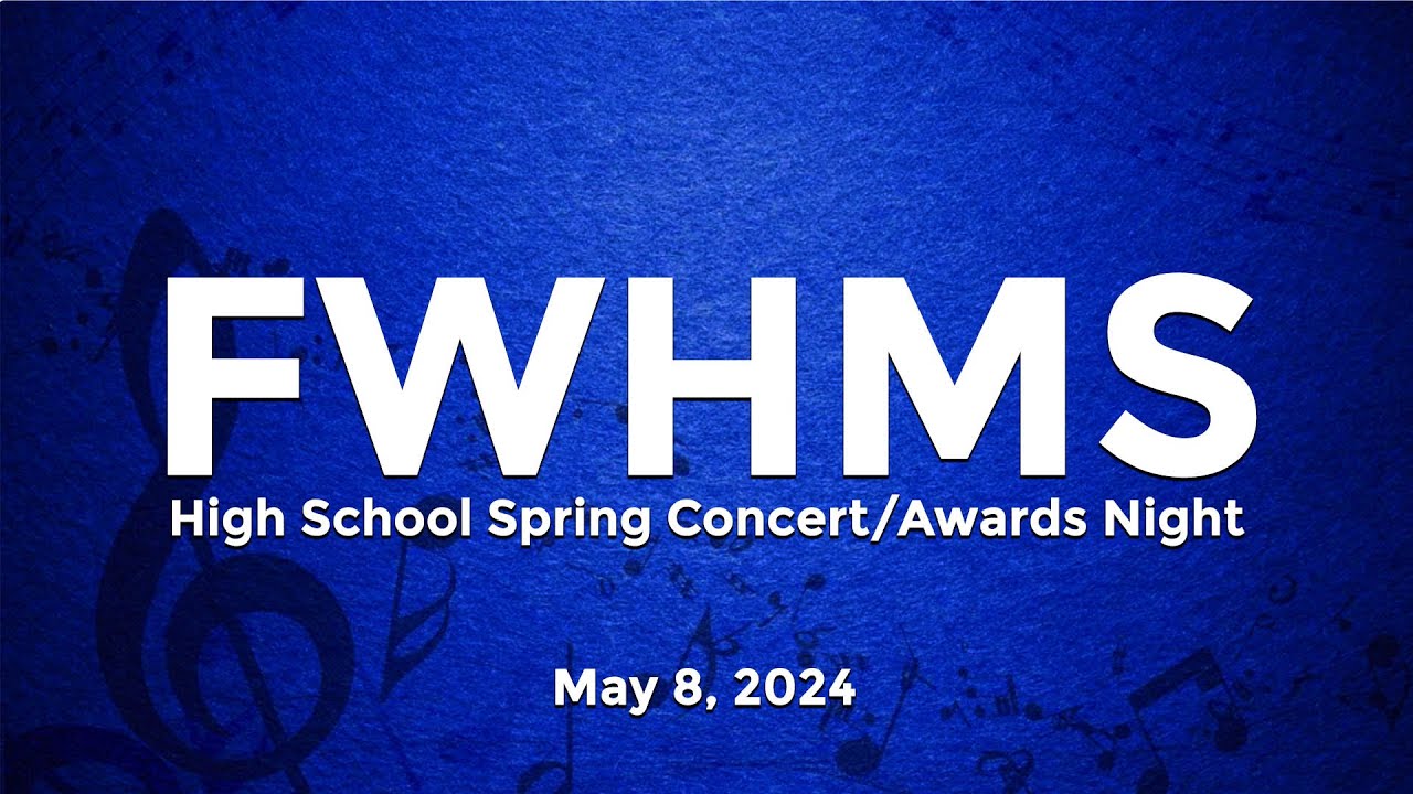 Middle School Spring Awards Night Concert 5/8/24 - YouTube