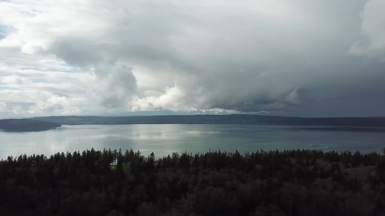 Bird's Eye View Of Incoming Weather - 2/9/2018 - YouTube