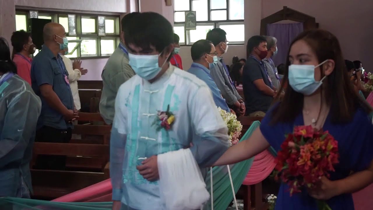 Filipino Wedding parade of the Entourage - YouTube