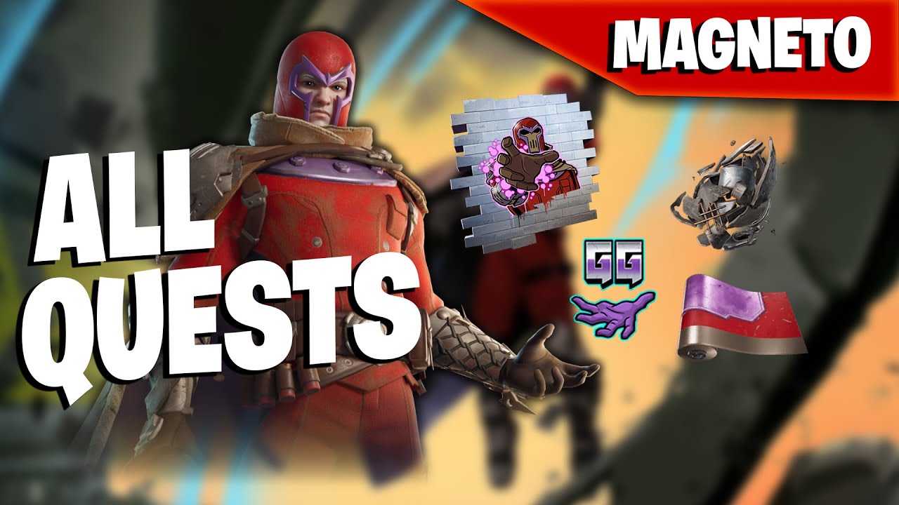 How To Get Magneto in Fortnite! (NEW) Magneto Quests FULL GUIDE! - YouTube