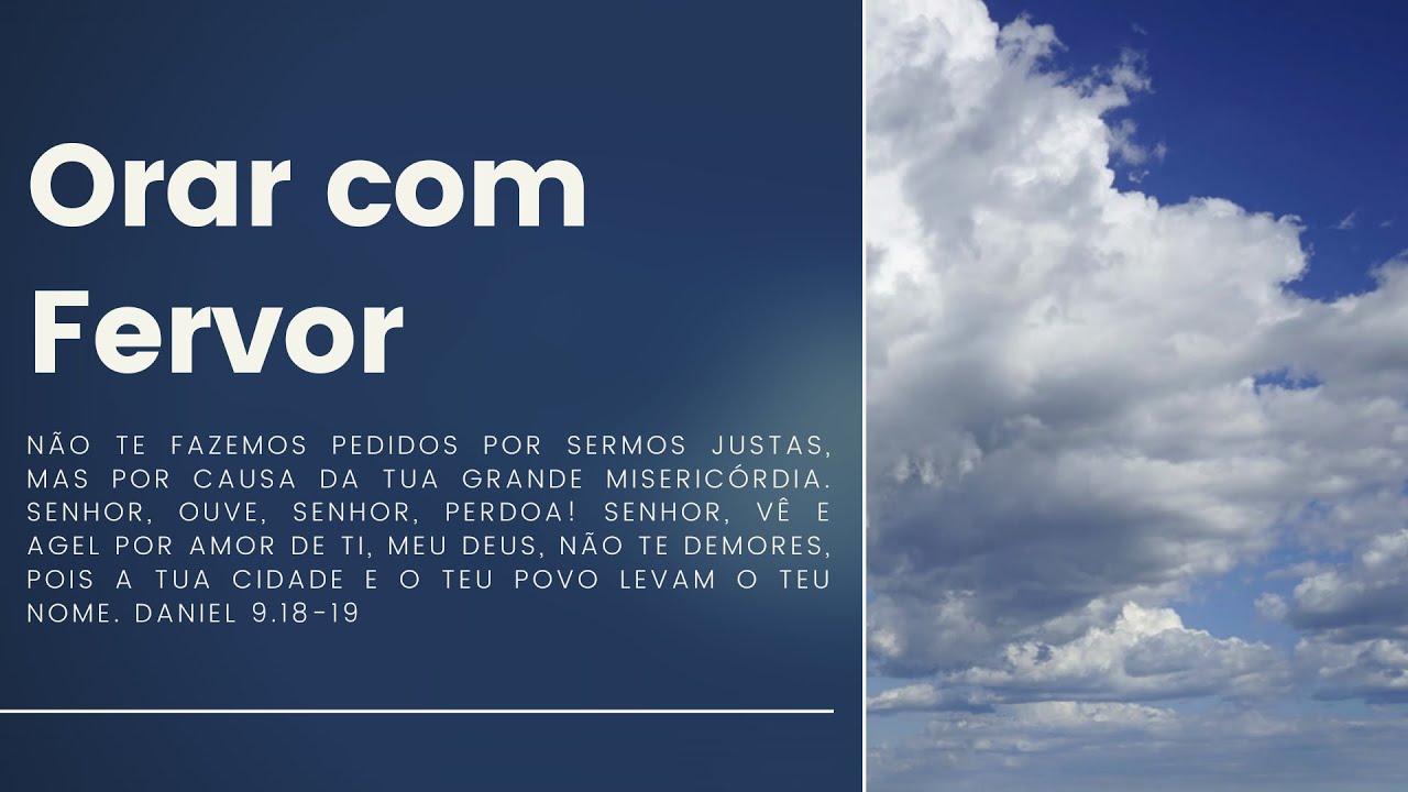 ORAR COM FERVOR - YouTube