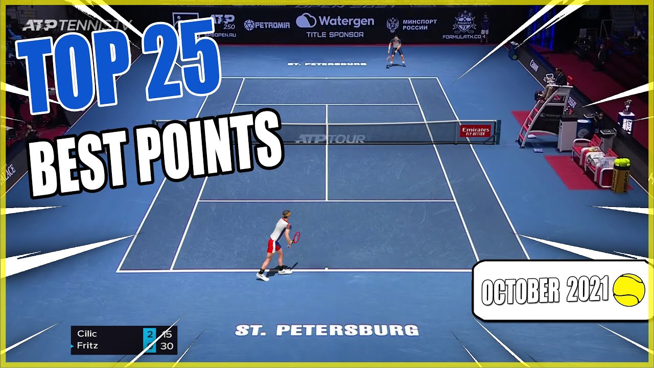 Tennis Elbow 2021 - Best Tennis Points ! (October 2021🎾) - YouTube