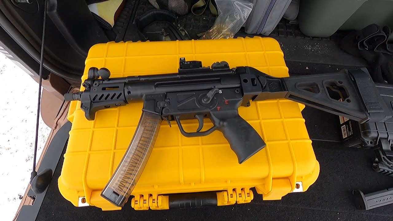 第一视角体验MP5 First-person Experience of Shooting PTR MP5 - YouTube