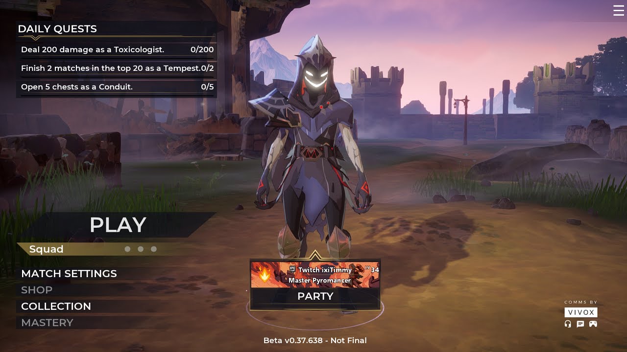 Spellbreak : Master Pyromancer Gameplay - Night Eighteen CB2 | I GOT A ...